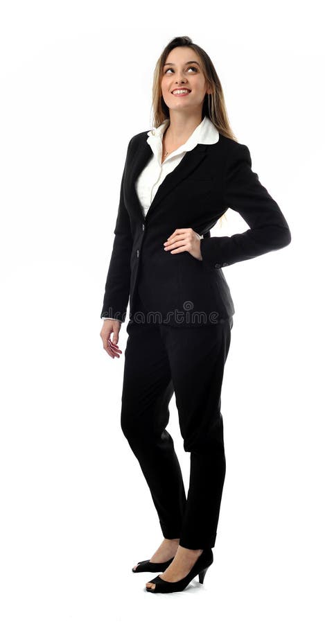 Beautiful Smiling Business Woman Full Body Stock Photo - Image of cute ... Beautiful Smiling Business Woman Full Body Stock Photo - Image of cute ...