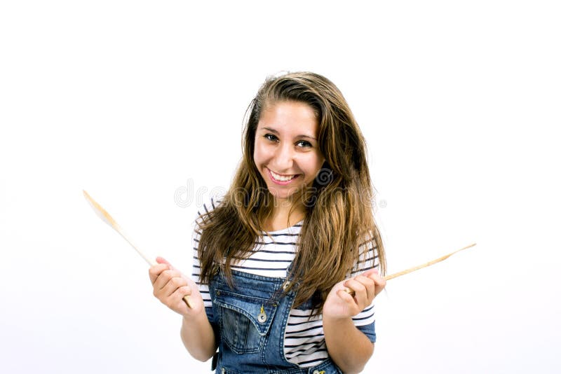 Beautiful smiling girl stock photo. Image of rolling - 48070110