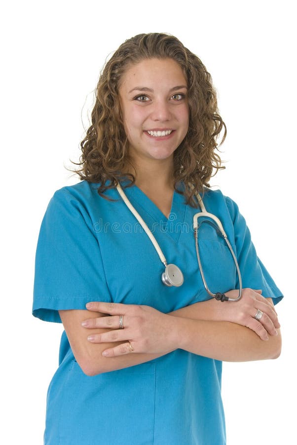 Beautiful Smiling Health Care Professional Stock Image - Image of ...