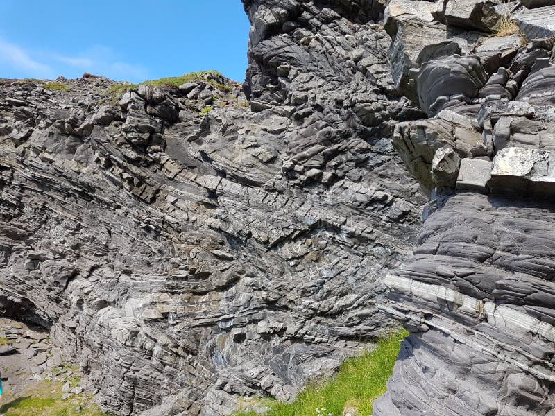 Beautiful smooth rock side stock photo. Image of calm - 125150128