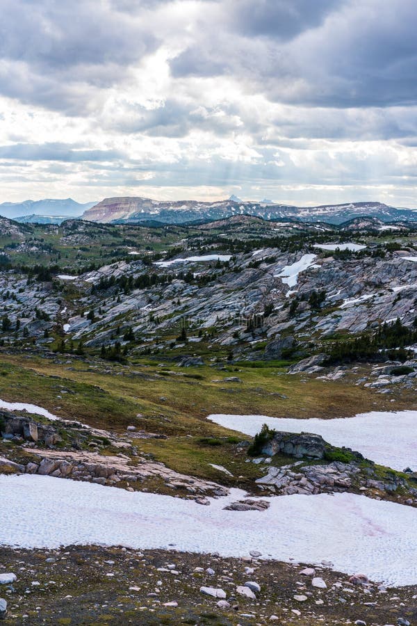 Beartooth Highway in Montana Stock Photo - Image of midway, montana ...