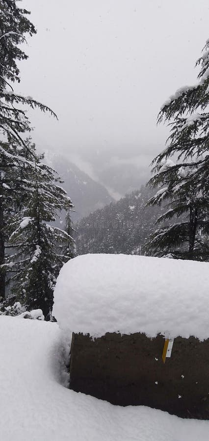 Beautiful Snow View Pakistan Kashmir Stock Image - Image of pakistan ...