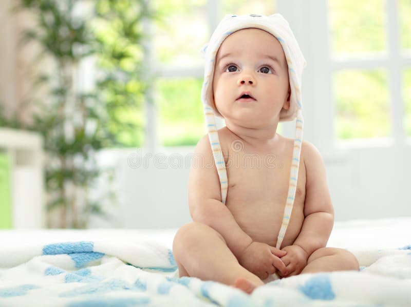 Beautiful soft baby stock image. Image of adorable, infant - 40741033