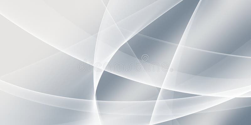 Soft Blue Abstract Background with White Wave Stock Illustration ...
