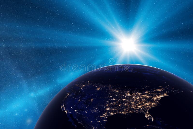 Beautiful solar eclipse stock illustration. Illustration of total ...