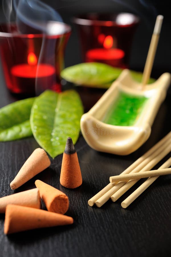 Beautiful spa collage stock photo. Image of orange, incense - 26170034