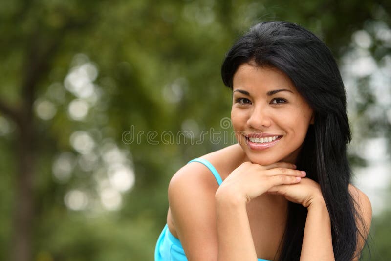 Beautiful Spanish Girl stock image. Image of portrait - 3442045