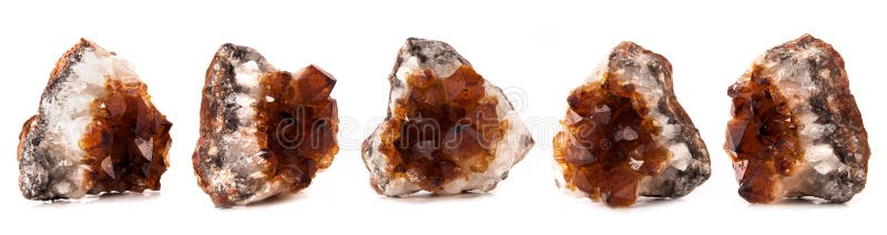 Beautiful Sparkling Crystals, Gemstone Isolated Stock Photo - Image of ...