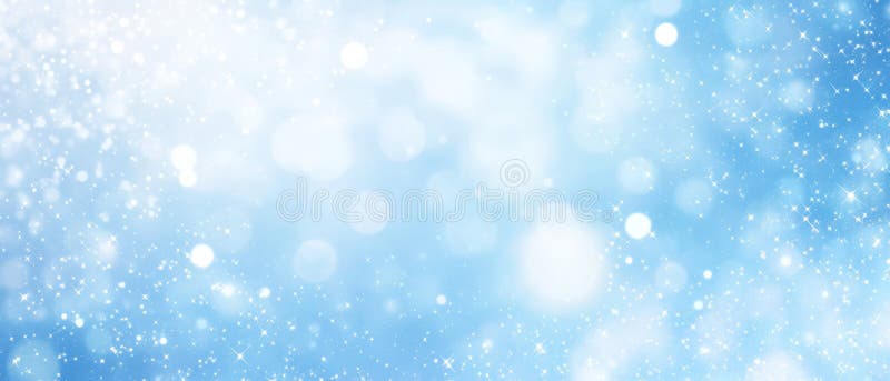 A Beautiful Sparkling Light Blue Winter Background that Captivates the ...