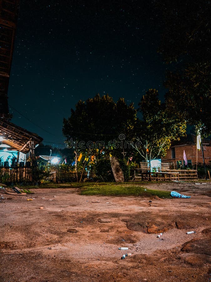 Beautiful Sparkling Stars Shining at Night Stock Photo - Image of ...