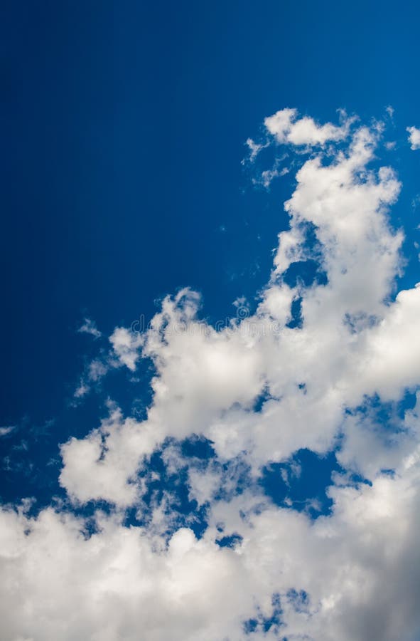 Beautiful Sparse Clouds in the Blue Sky Stock Photo - Image of abstract ...
