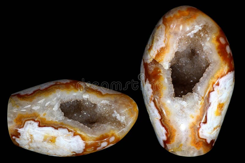 Agate and Quartz geode stock image. Image of detail - 108094685