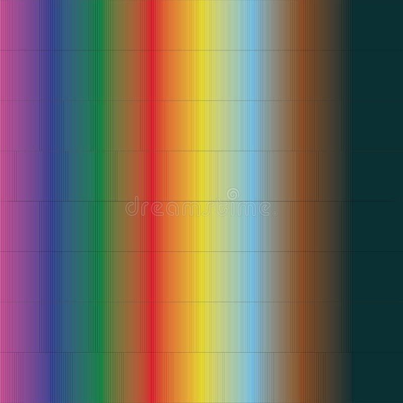 A Beautiful Spectrum or Rainbow Vertical Backdrop Stock Illustration ...