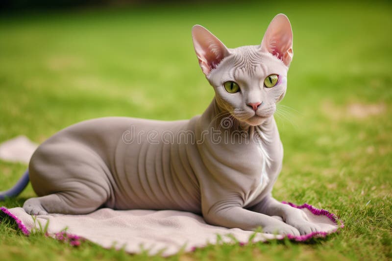 A Beautiful Sphynx Cat. the Enigmatic Elegance. Exploring the World of ...