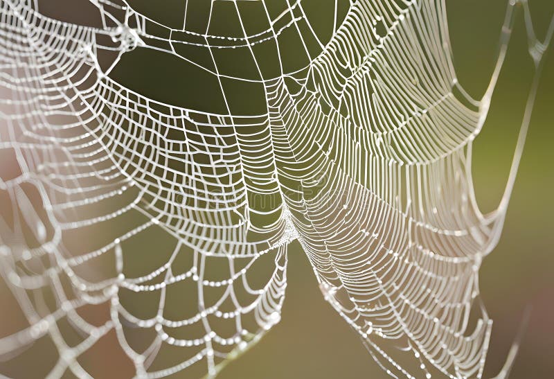 Beautiful Spider Web Pattern Creating an Elegant Panel.AI Generated ...