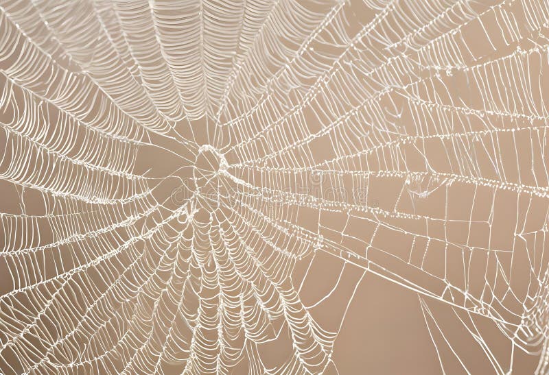 Beautiful Spider Web Pattern Creating an Elegant Panel.AI Generated ...