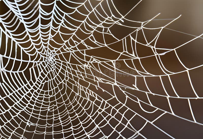 Beautiful Spider Web Pattern Creating an Elegant Panel.AI Generated ...
