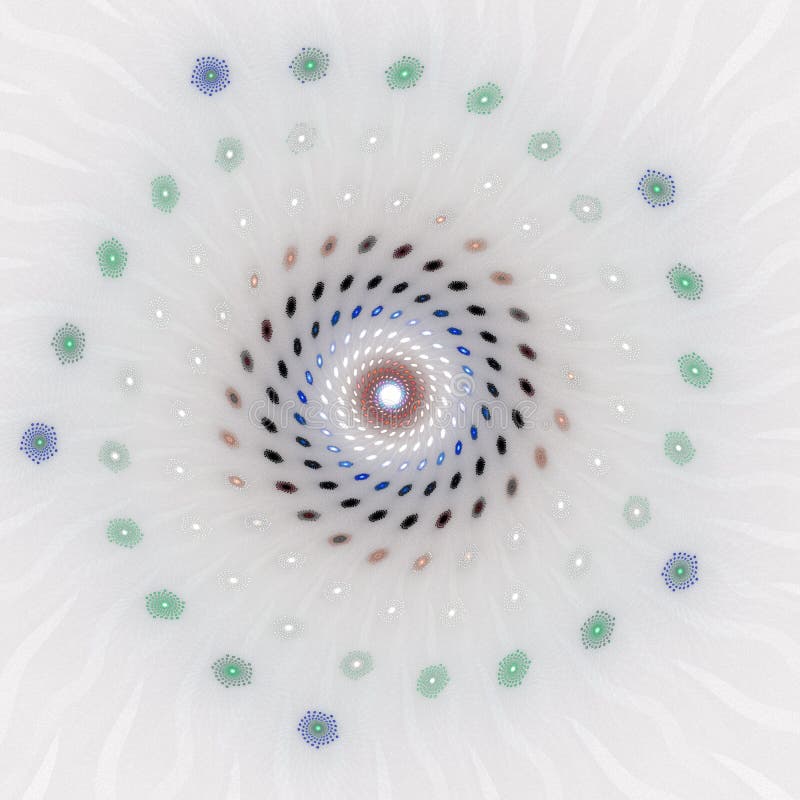 Beautiful Spiral Pattern. Abstract Background with Geometrical E Stock ...