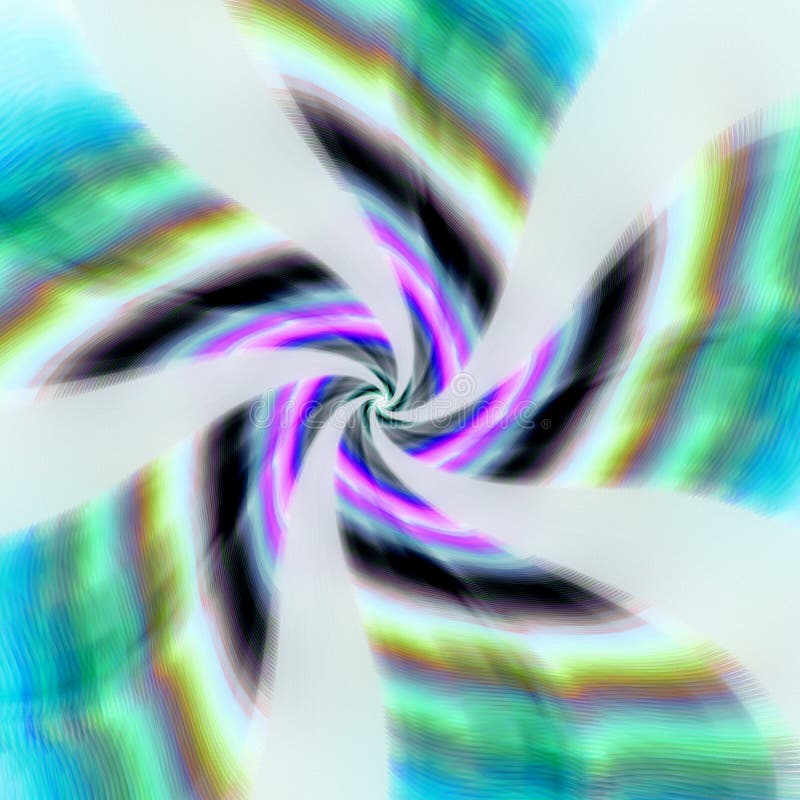 Beautiful Spiral Pattern. Abstract Background with Geometrical E Stock ...