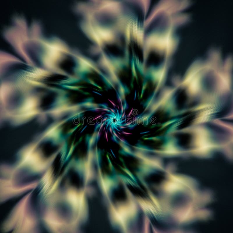 Beautiful Spiral Pattern. Abstract Background with Geometrical E Stock ...