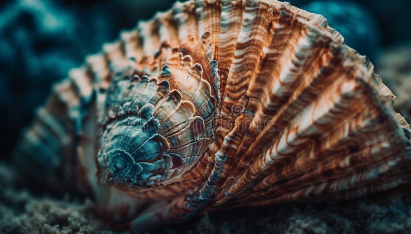Beautiful Spiral Seashell, a Souvenir from Underwater Vacations in ...