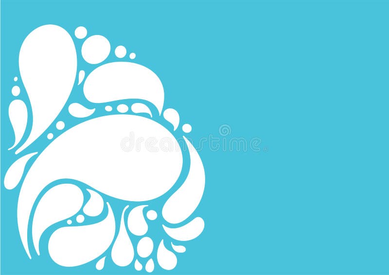Beautiful Splash Drops Background Design Stock Vector - Illustration of ...