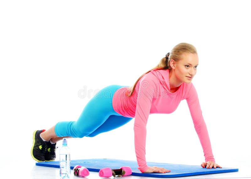 Beautiful sport girl stock image. Image of athletic, healthy - 34644467