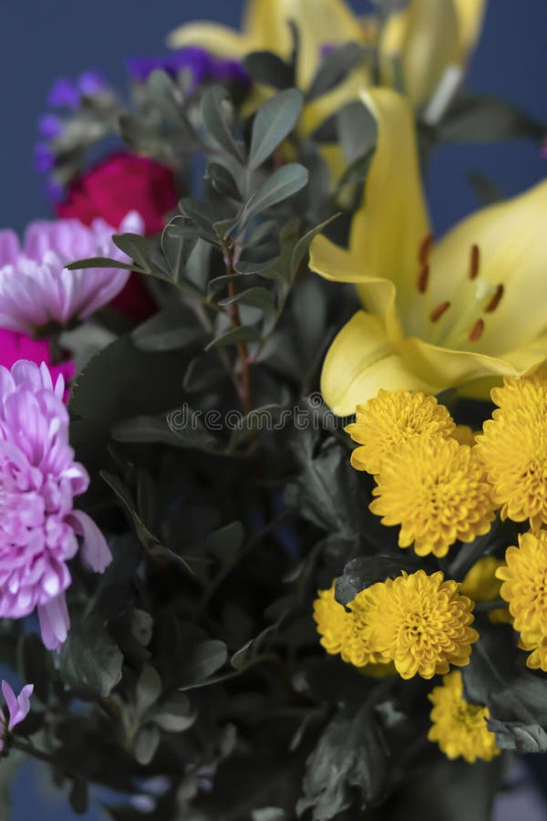 Beautiful Spring Bouquet of Flowers. Stock Image - Image of flowers ...