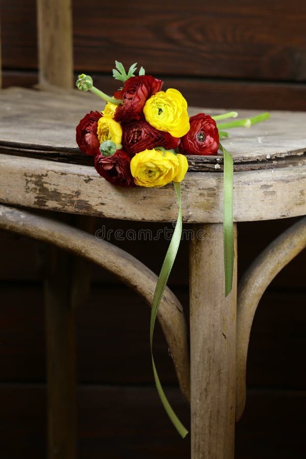 Beautiful Spring Buttercup (ranunculus) Flowers Stock Image - Image of ...