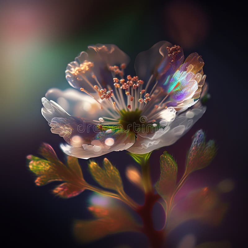 Beautiful Spring Fower. Generative AI Stock Illustration - Illustration ...