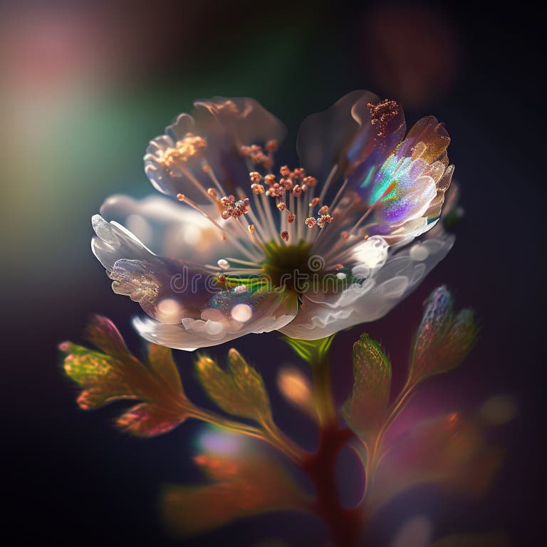 Beautiful Spring Fower. Generative AI Stock Illustration - Illustration of generative, flower ...