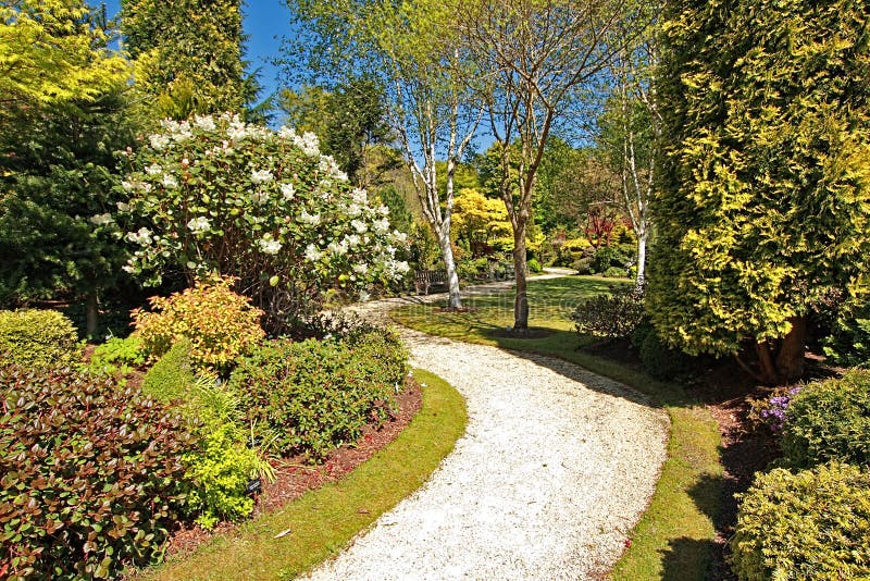 Beautiful Spring garden stock photo. Image of botany - 19390044