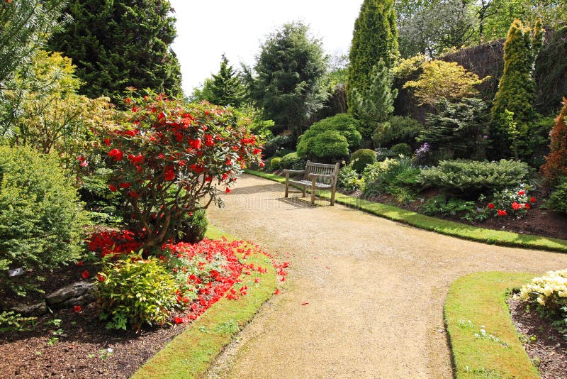 Beautiful spring garden stock photo. Image of fresh, flora - 31335828