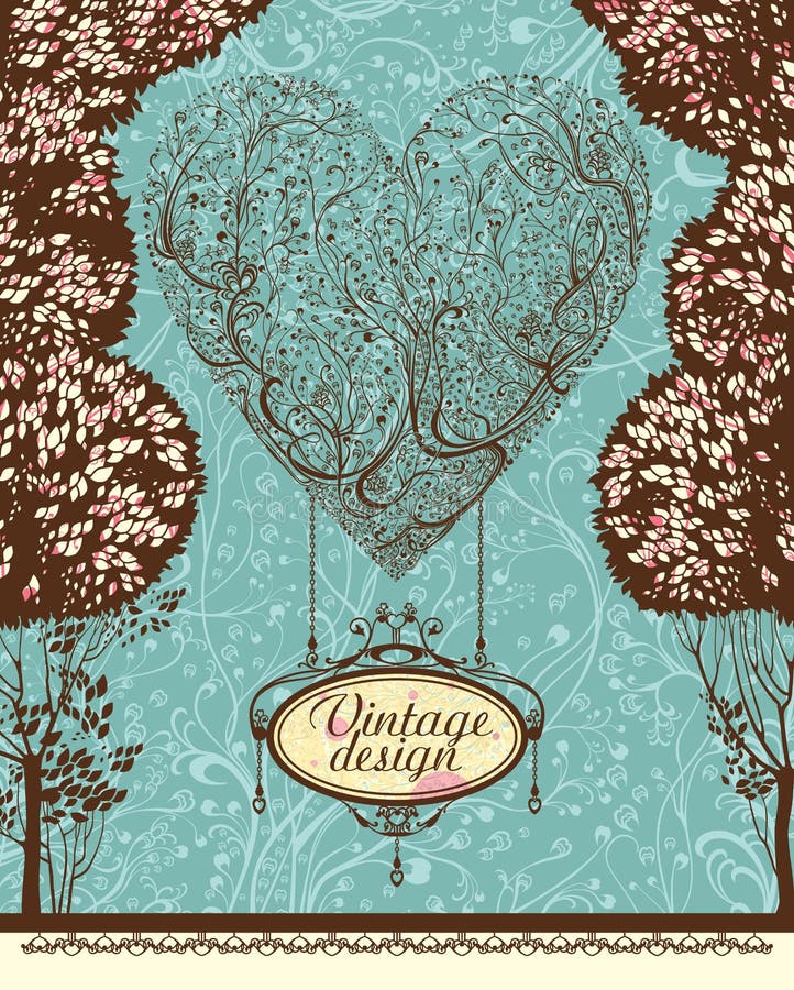 Beautiful Heart. Hand Drawn. Stock Illustration - Illustration of ...