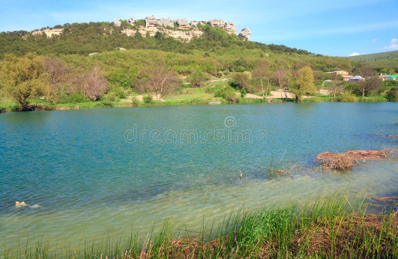 Beautiful spring lake stock image. Image of nature, lake - 12865115