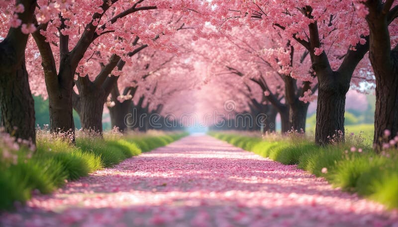 Tunnel Spring Nature Scene Stock Illustrations – 1,460 Tunnel Spring ...