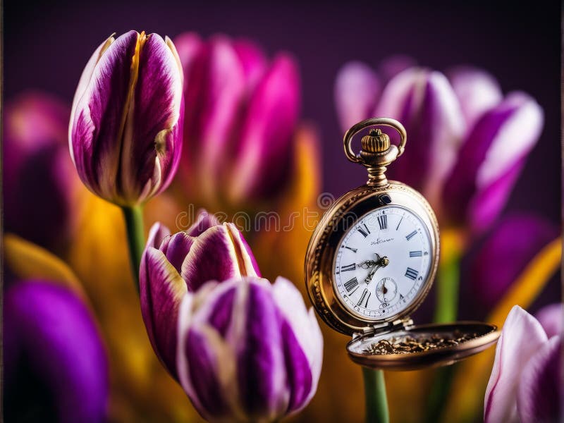 Beautiful Spring Time Concept. Stock Illustration - Illustration of ...