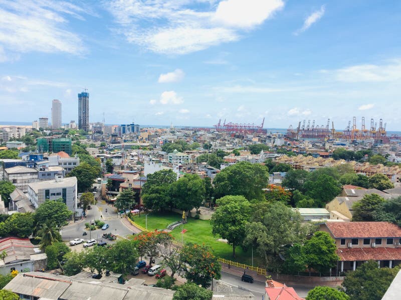 Beautiful Sri Lanka - View of Colombo Stock Image - Image of asia ...