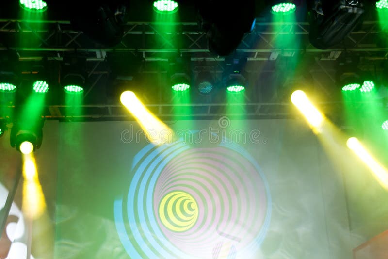 Beautiful stage lighting stock photo. Image of light - 14421482