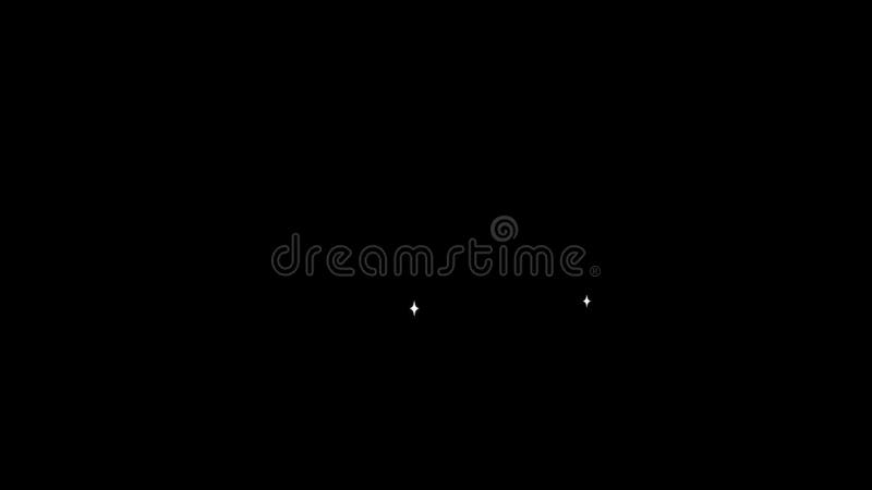 Beautiful Star Loop Animation Transparent Background with an Alpha ...