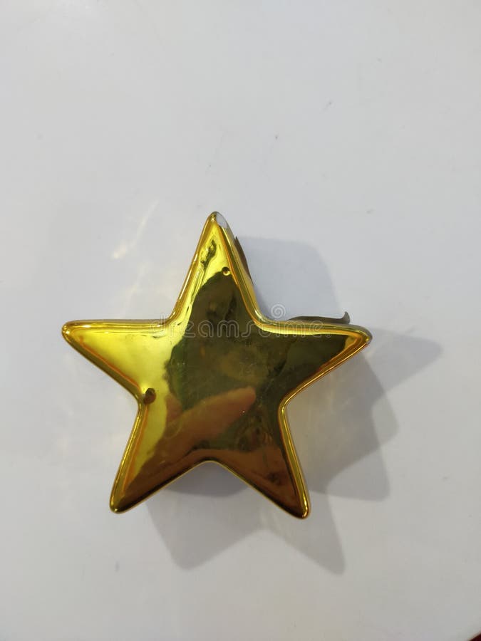 Beautiful Star Made of Gold Stock Photo - Image of star, gold: 229026262
