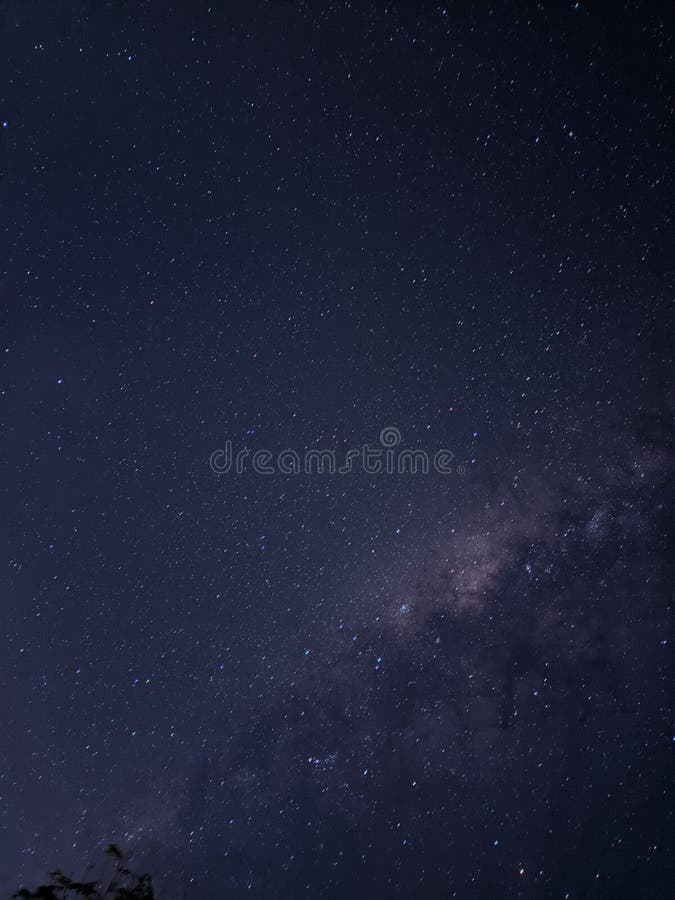 Beautiful Star Ocean with Milky Way Galaxy Stock Image - Image of milky ...