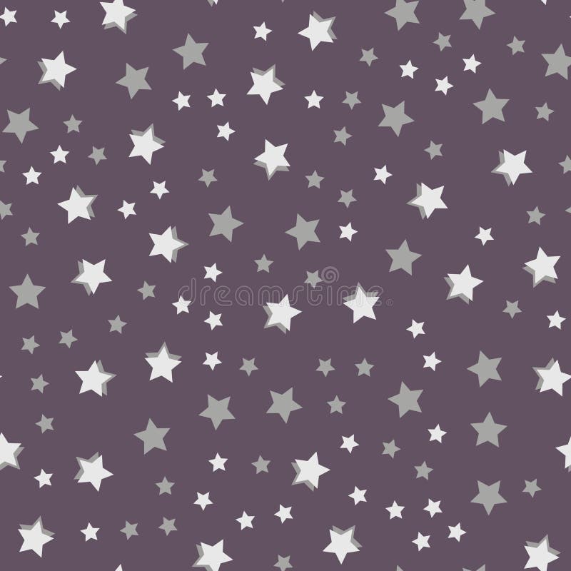 Beautiful Star Seamless Pattern Stock Vector - Illustration of stars ...