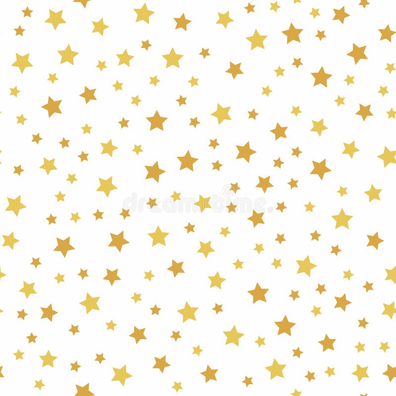 Beautiful Star Seamless Pattern Stock Vector - Illustration of star ...