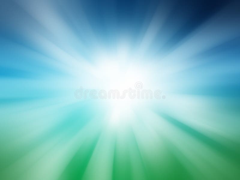 Starburst Blue Light Beam Abstract Background Stock Illustration ...