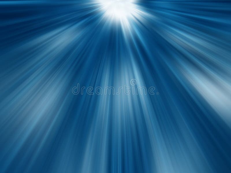 Starburst Blue Light Beam Abstract Background Stock Illustration ...