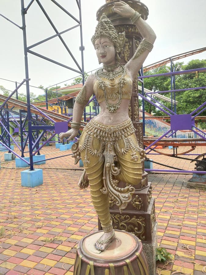 Beautiful Statue with Art and Designs Stock Photo - Image of sculpture ...