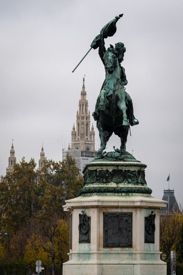 A statue in Vienna Austria stock photo. Image of vienna - 176900300