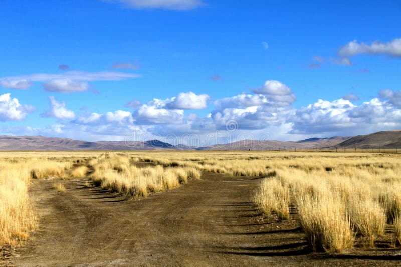 Beautiful Steppe and Clouds Stock Image - Image of chui, daytime: 60763235