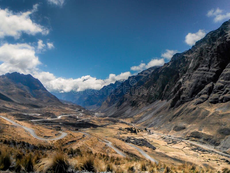 Beautiful Steppe Landscape in the Mountain Stock Image - Image of ...